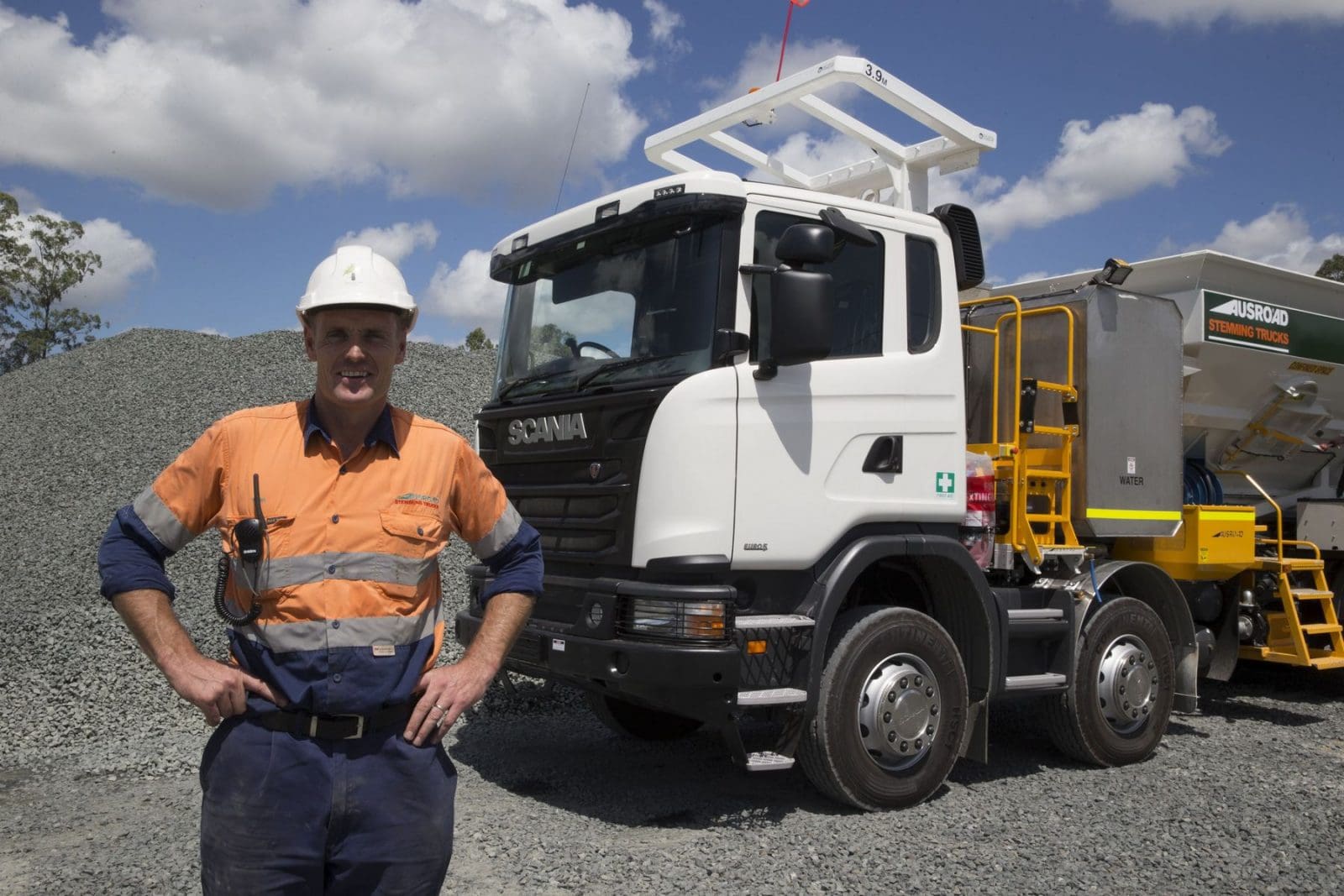AUSROAD® Stemming Trucks and Contour Loaders